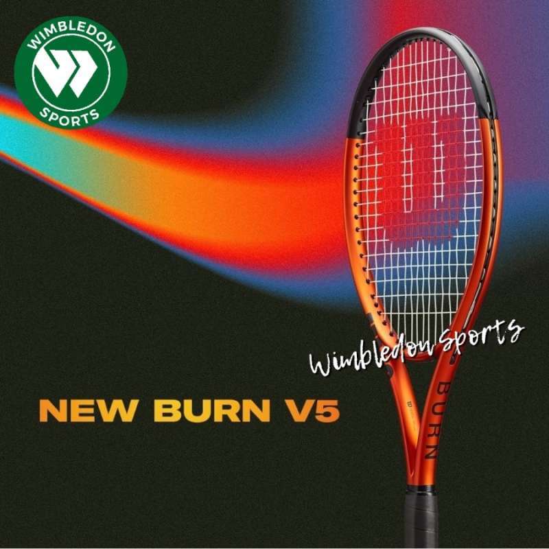 Jual Raket Tenis Wilson Burn 100uls V5 / Raket Wilson Burn 100 Uls ...