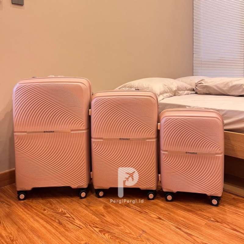 Jual Koper Polo President Original 20 Size Cabin Dan 24 Bagasi ...
