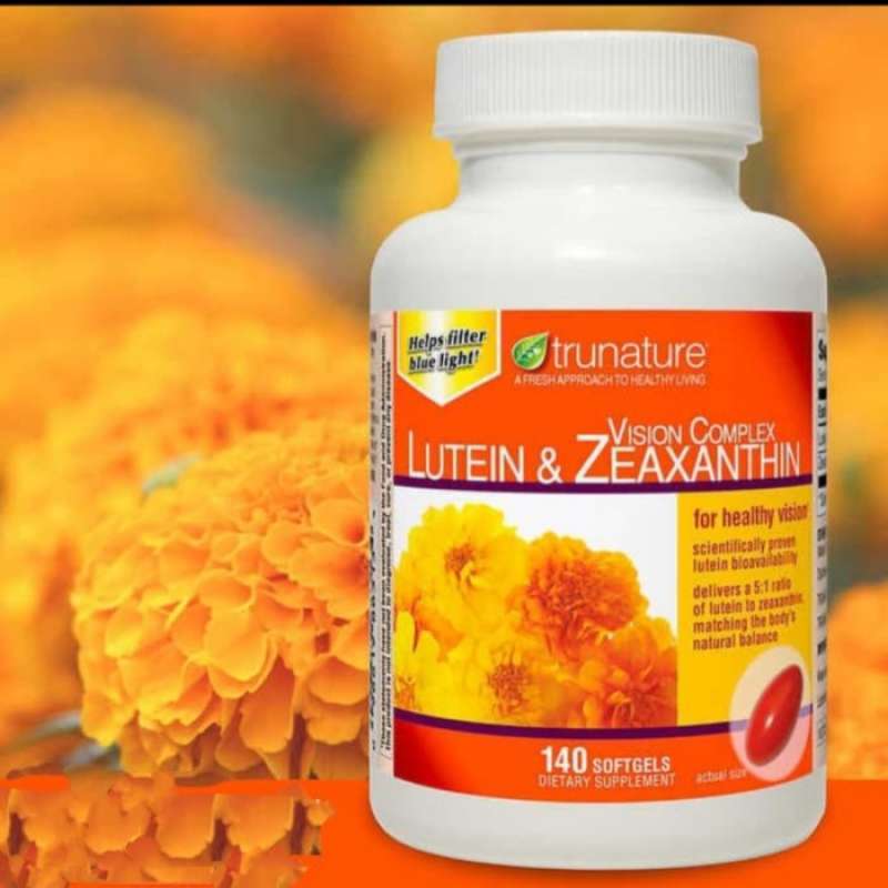 Promo Trunature Vision Complex Lutein & Zeaxanthin 140 Tablet Diskon 33 ...