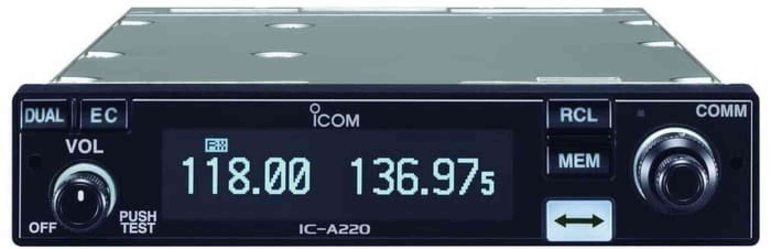 Promo Icom IC-A220 Ori Baru VHF Air Band Transceiver HT Rig Airband ...