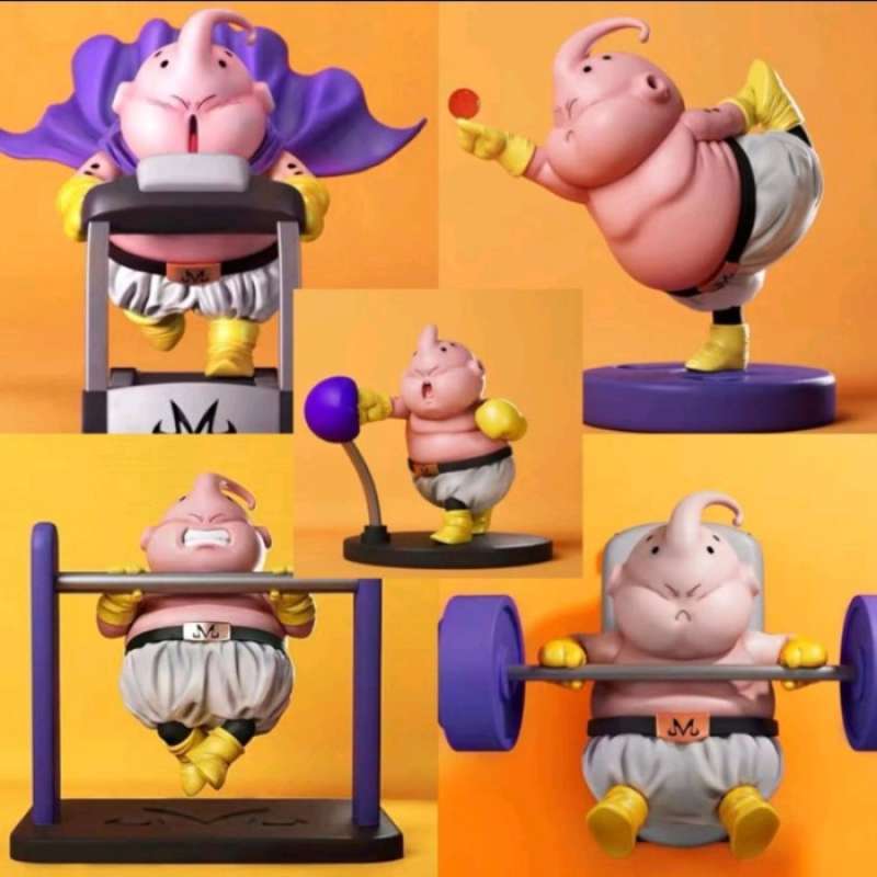 Promo Action Figure Dragon Ball Z Majin Boo Gym Muscle Series Diskon 23 ...
