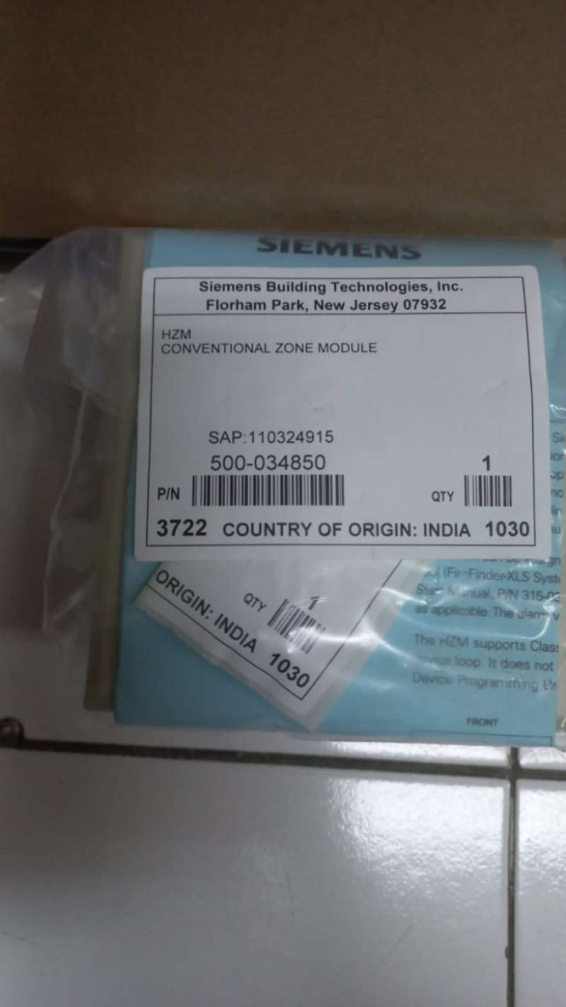 Jual Siemens Hzm Conventional Zone Module Di Seller Himaga Store ...