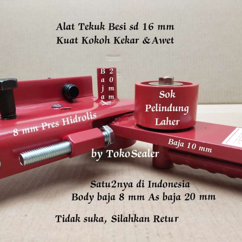 Jual Alat Tekuk Besi - Heavy Duty Iron Bender -Metal Bender up to 16 mm ...