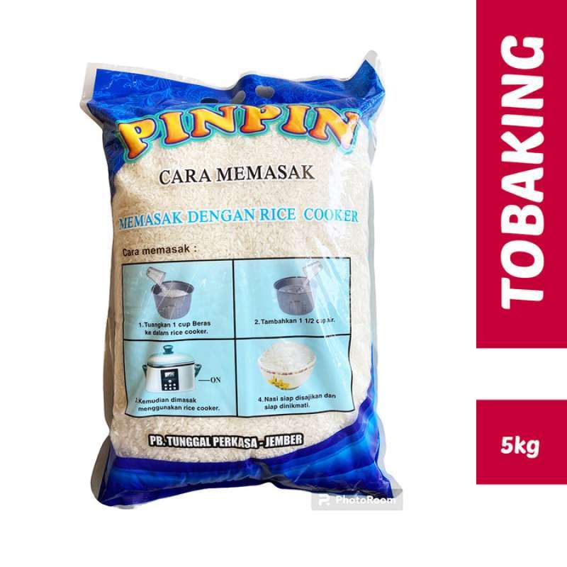 Jual Beras Pinpin 5 Kg Beras Putih Premium Beras Pin Pin Di Seller ...