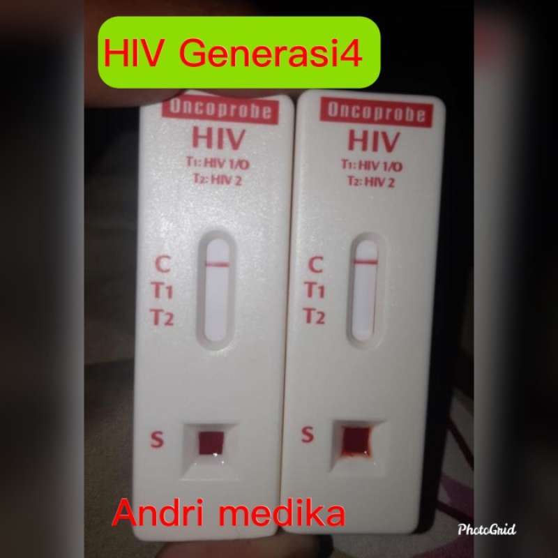 Jual Hiv Card Mono Test Isi 2 Test Card Di Seller Chintya Store ...