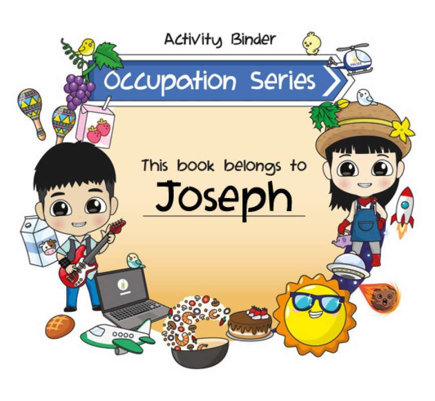 Promo Occupation Series Activity BinderBuku AktivitasBusy Book ...