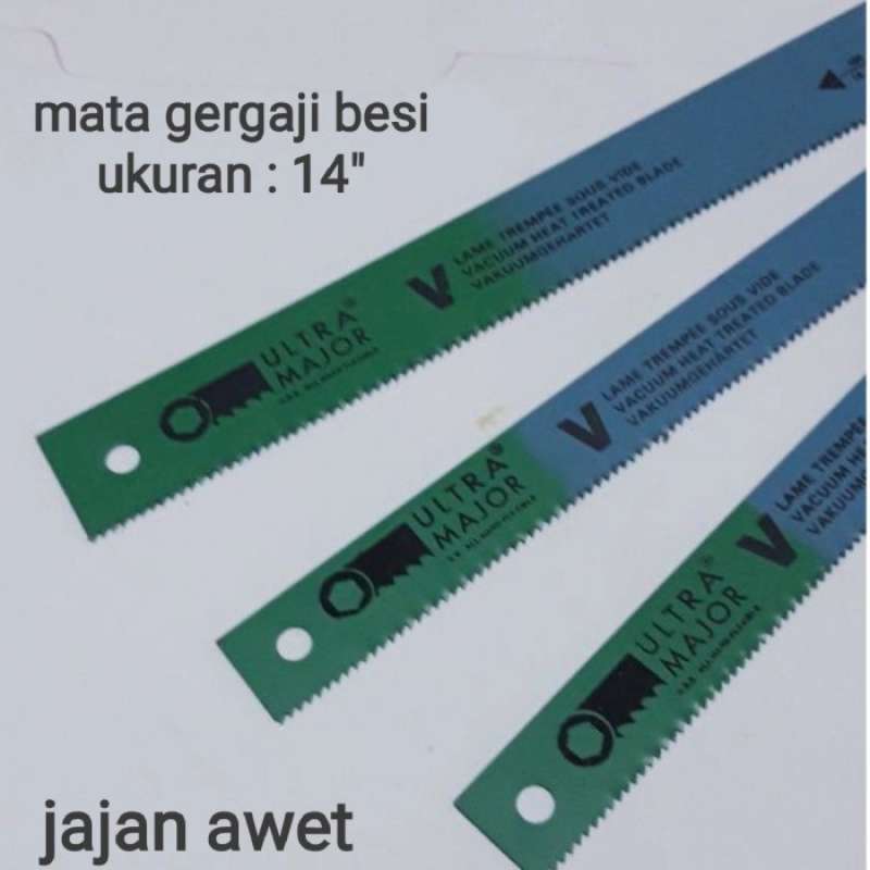 Promo Mata Gergaji Besi 14 - Hack Saw Blade 14 Inch Ultra Major Diskon ...