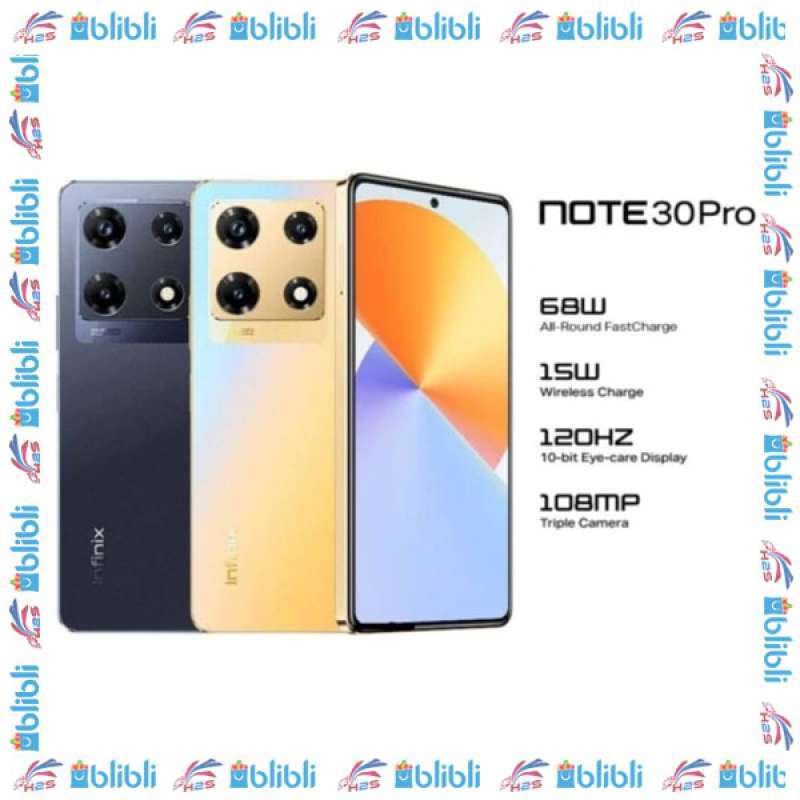 Jual INFINIX Note 30 PRO 8GB/256GB | Garansi Resmi di Seller H2S Gadget & I.T. - Kedung Baruk ...