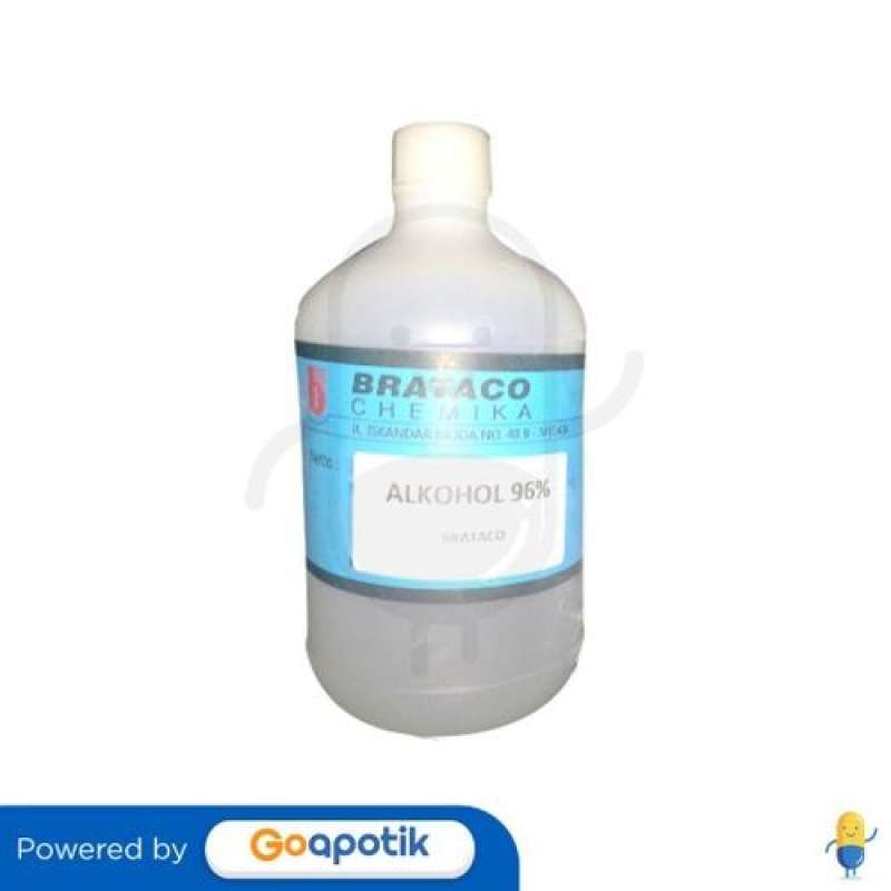 Promo Alkohol 96% Brataco 1 Liter Diskon 23% di Seller Super Self ...
