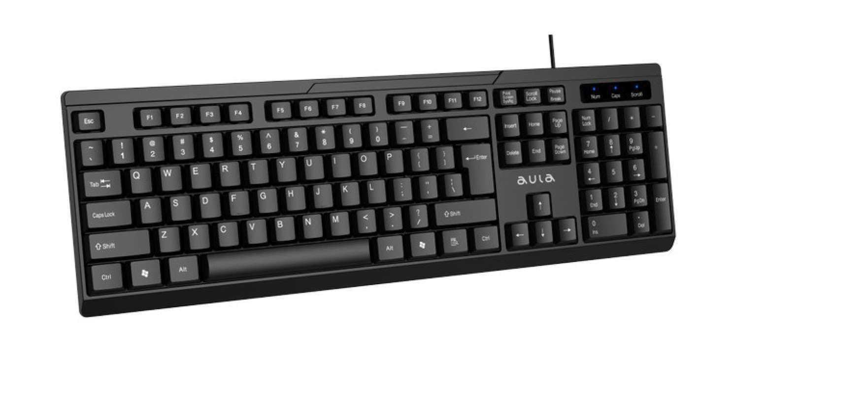 Promo Aula Ak205 Wired Keyboard Membrane / Keyboard Office / Keyboard ...