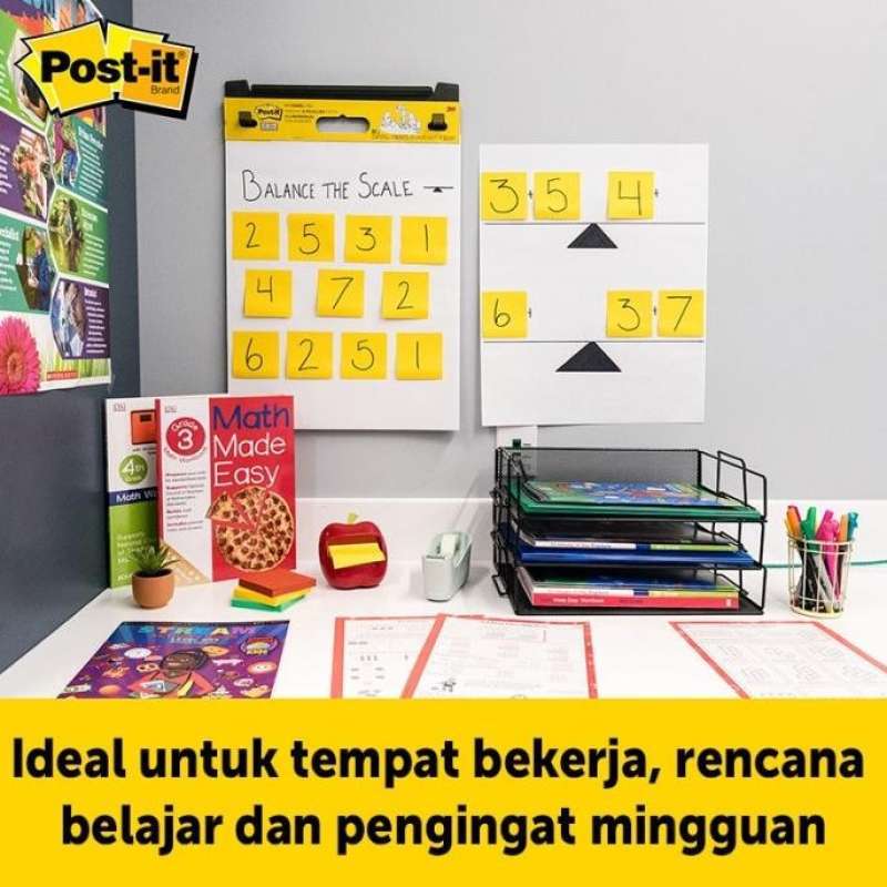 Jual 3M Post-It Kertas Flip Chart Tempel 63.5 X 76.2 Cm 30 Lembar 3M ...