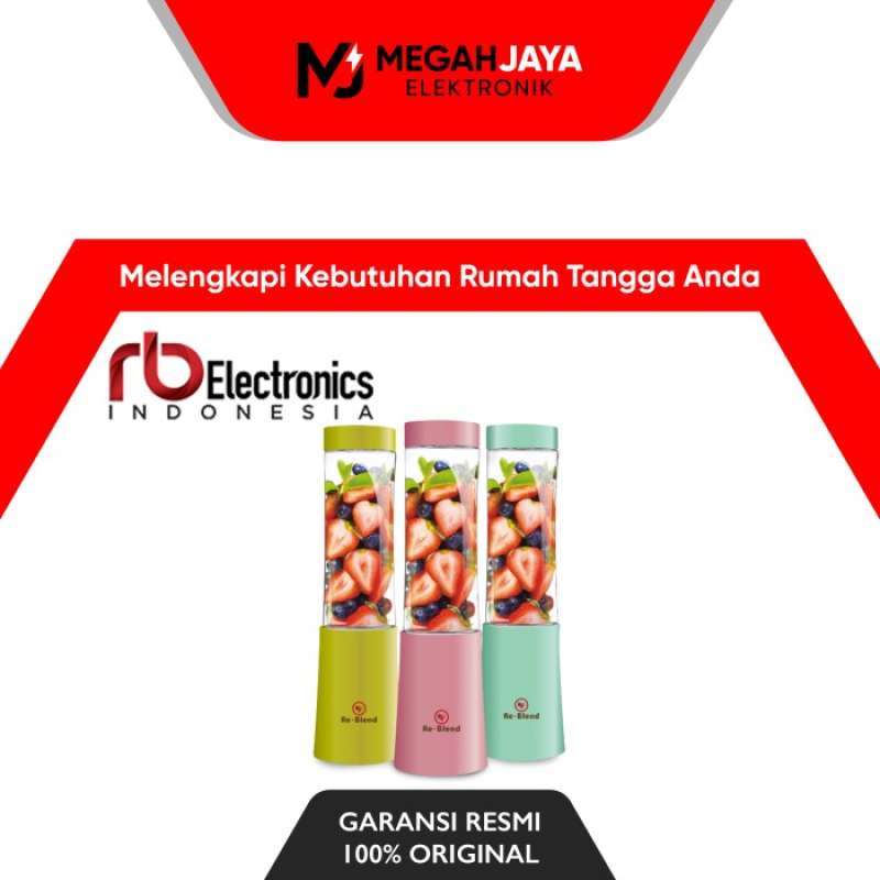 Promo Rb Blender Reblend Rl-80 (plastik / 280 Ml) Garansi Resmi Diskon 23% Di Seller Jaya ...