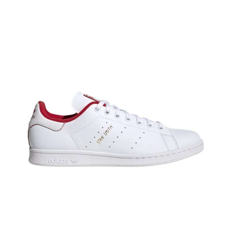 Promo Sepatu Pria Adidas Stan Smith White Cloud Scarlet - Gx4463 Diskon ...