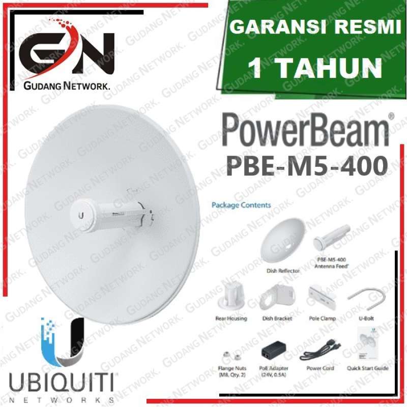 Promo Ubiquiti Powerbeam M5 400mm (pbe-m5-400) Diskon 23% Di Seller Silia Store - Kalibata, Kota ...