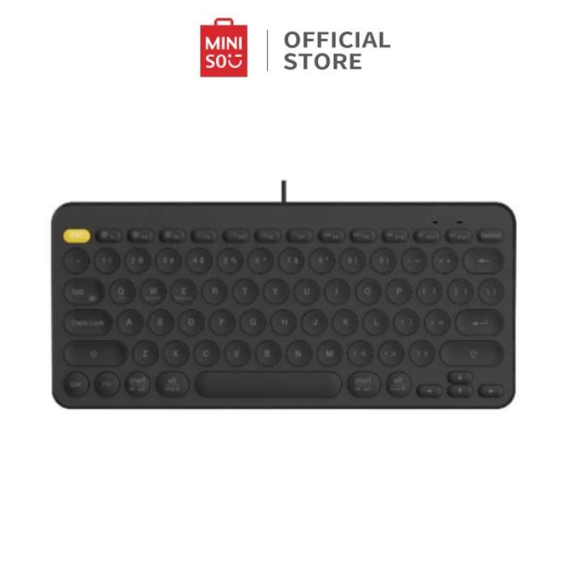 Promo Miniso Fashionable Mini Wired Keyboard Model Sw-kb611 Diskon 20% ...