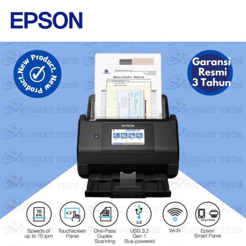 Promo SCANNER EPSON ES 580 W / EPSON ES580W WORKFORCE DUPLEX F4 - RESMI ...