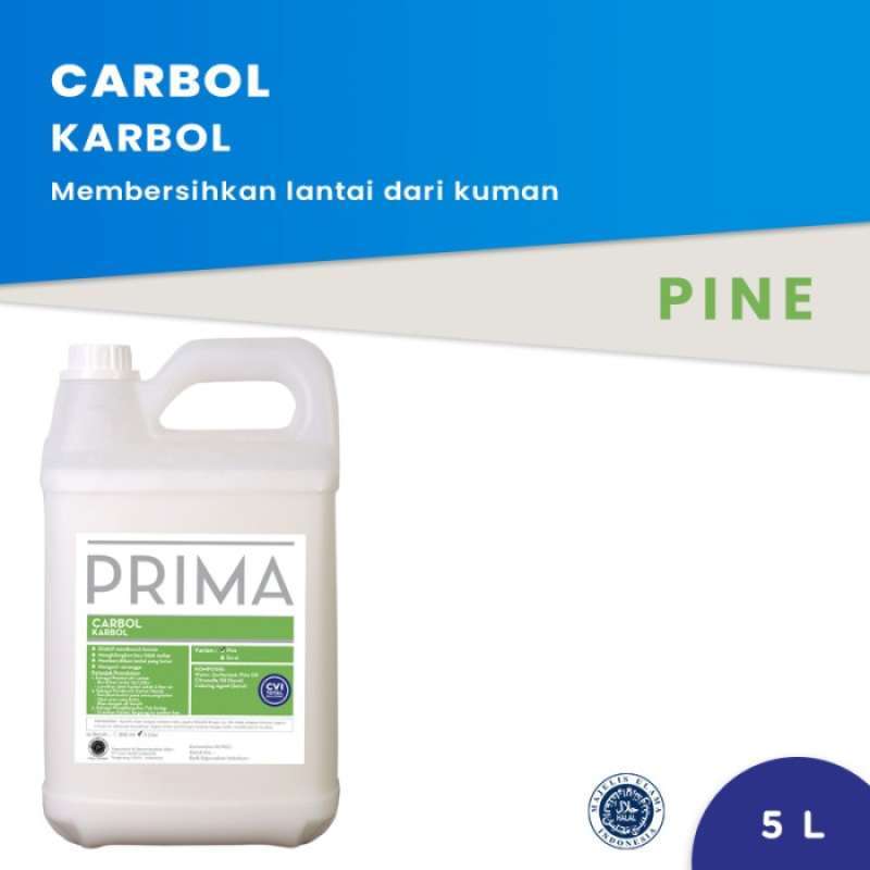 Promo Prima Karbol Jerigen 5 Liter Diskon 23% Di Seller Ksm Store ...