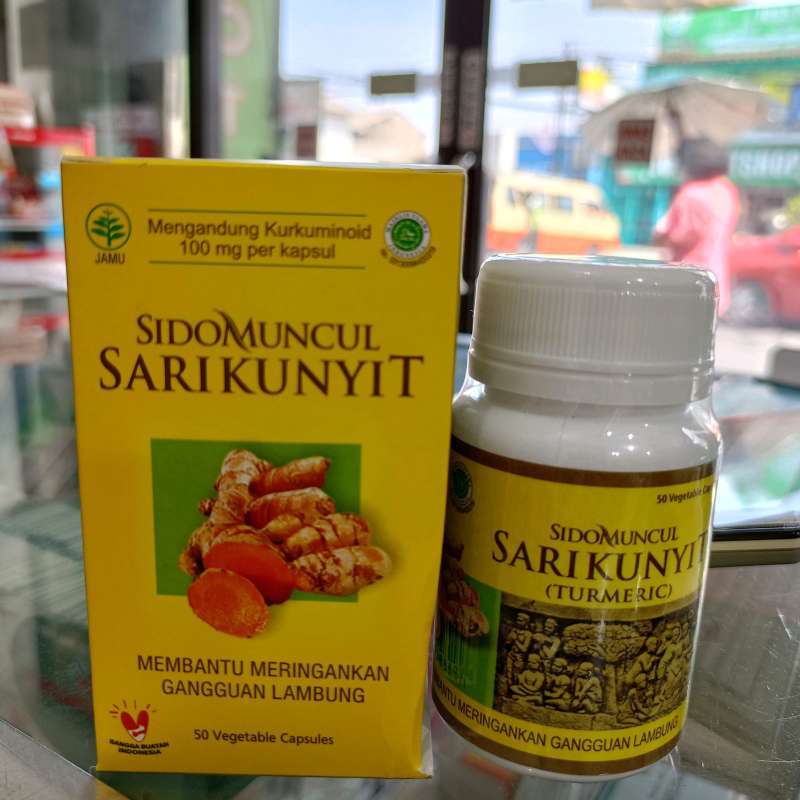 Jual Sari Kunyit Sido Muncul Isi 50 Kapsul Di Seller Toko Berkah Sehat ...