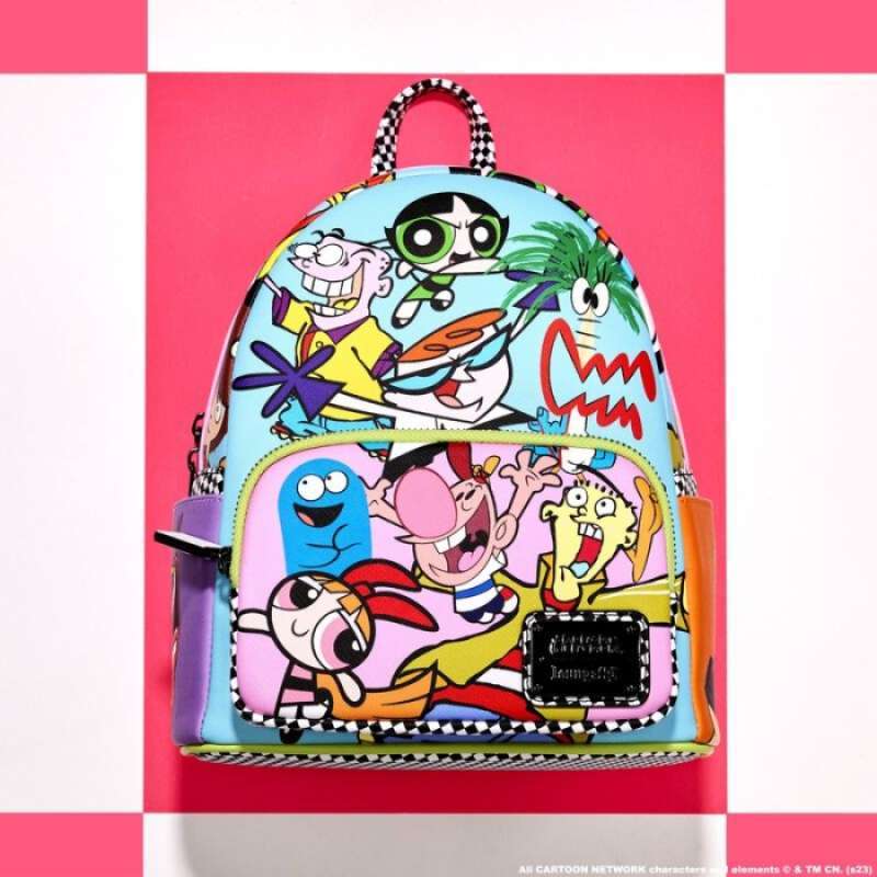 Jual Loungefly Cartoon Network Retro Collage Mini Backpack Di Seller ...