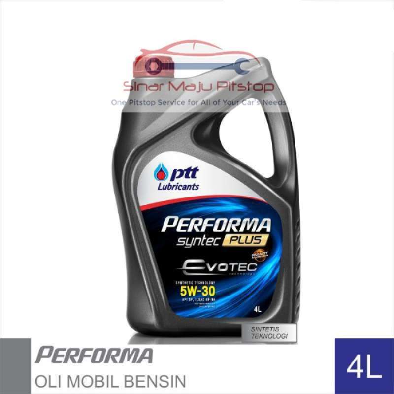 Promo PTT Lubricants PERFORMA SYNTEC PLUS EVOTEC 5W-30 API SP Oli Mobil ...
