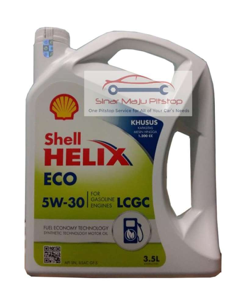 Promo SHELL HELIX ECO SYNTHETIC 5W-30 - Oli Mobil MITSUBISHI MIRAGE ...