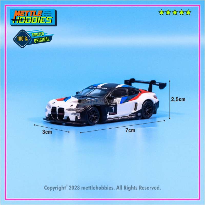 Jual Tsm Model Mini Gt Bmw M4 Gt3 Diecast Miniatur Replika Mobil 1:64 ...
