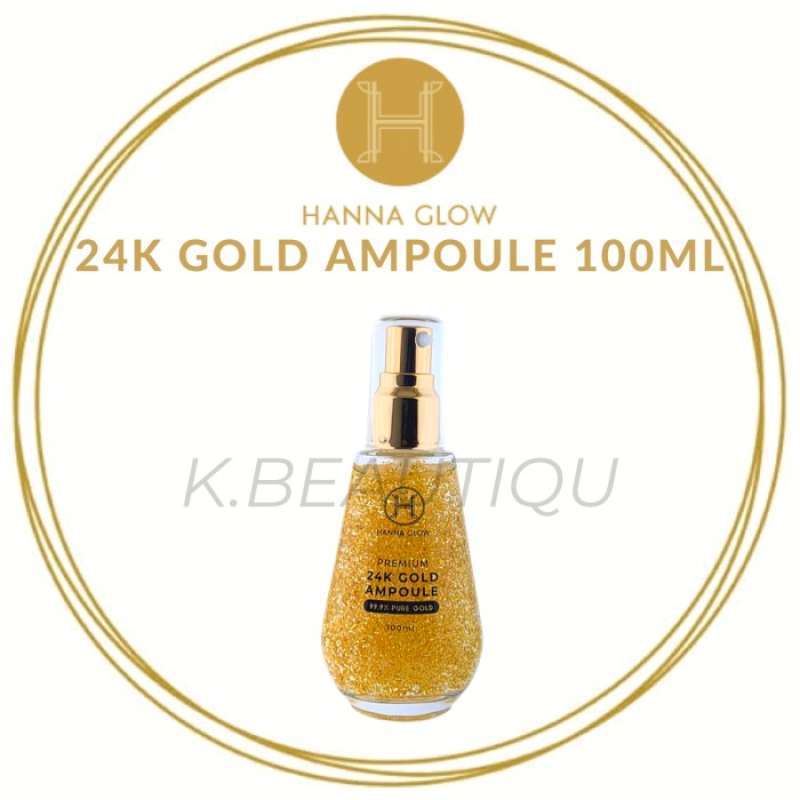 Promo Hanna Glow - 24k Gold Ampoule Diskon 23% Di Seller Vulva Store - Kalibata, Kota Jakarta ...