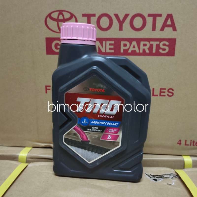 Promo air radiator coolant toyota 30/70 kemasan 1L 08889-80290 Diskon ...