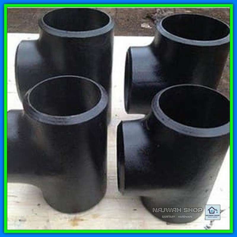 Promo Fitting Tee 10 Inch Sambungan Pipa A234 Sch 40 Las Besi Carbon ...