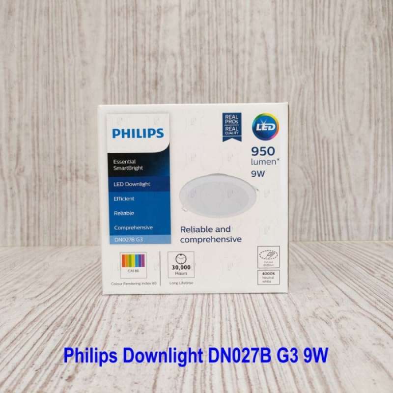 Promo Philips Downlight Led Dn027b Led9 9w D125 G3 220-240v Diskon 23% ...