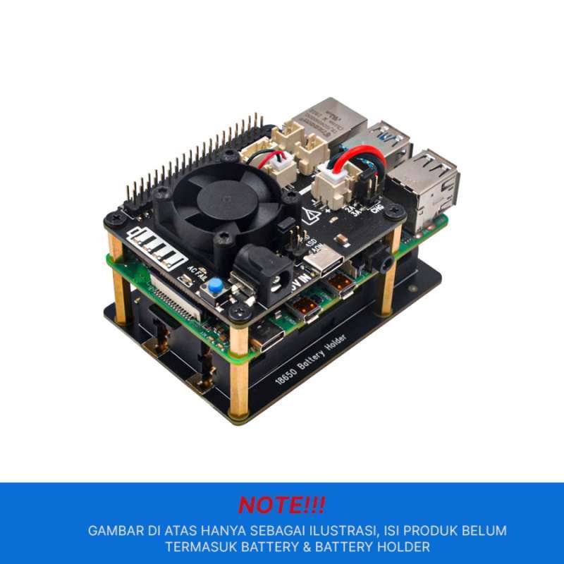 Jual X708 V.2 Ups Hat & Power Management Board For Raspberry Pi Di ...