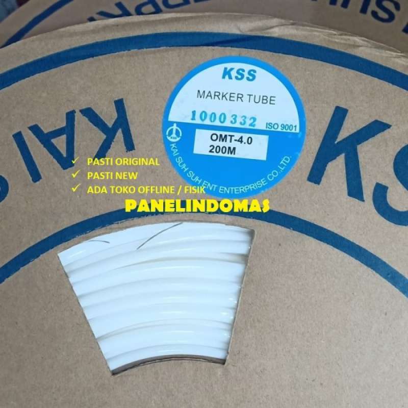 Promo Marker Tube KSS OMT 4 200Mtr / Roll MT-4 Putih KABEL MARKER OMT-4 ...