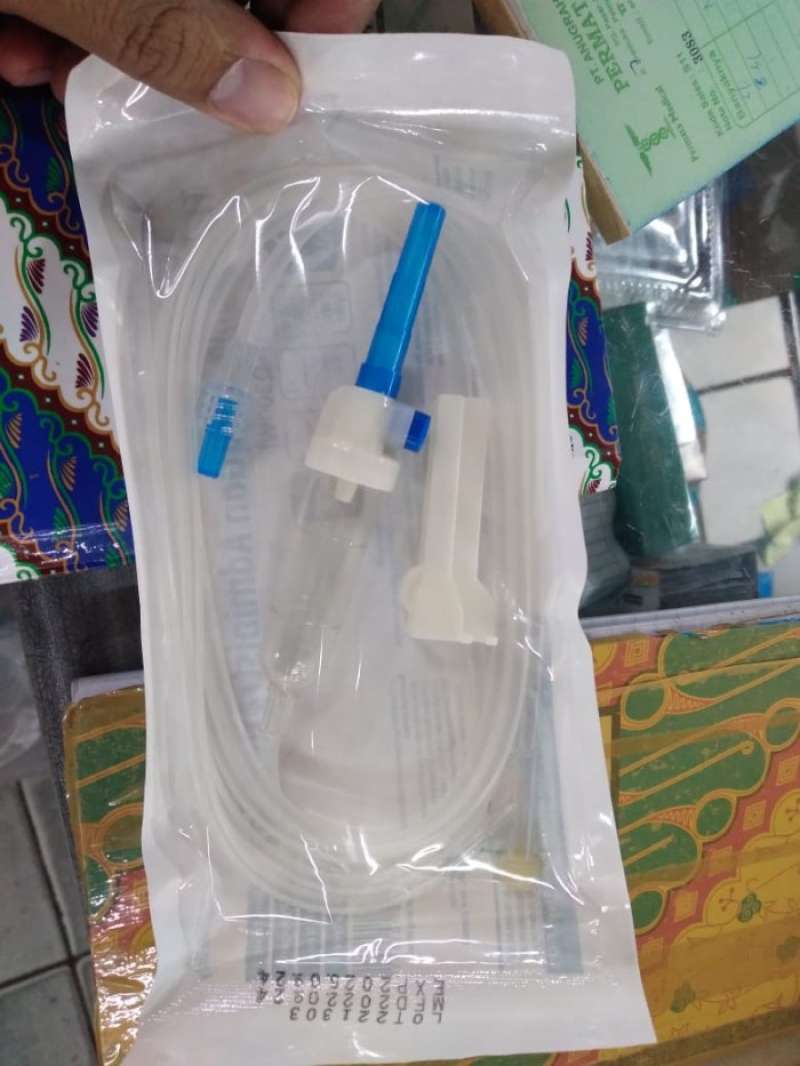Promo Infuset Terumo Dewasa Selang Infus Infusion Set Terumo isi 50 pcs ...