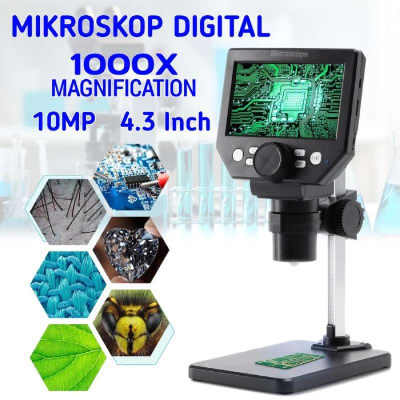 Promo Mikroskop Microscope Digital 1000X Monitor Stand KKMOON G1000 ...