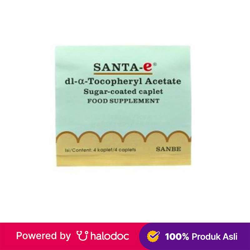 Jual Santa-e 100 Iu 4 Kaplet Di Seller Apotek Andalanku Pasuruan ...