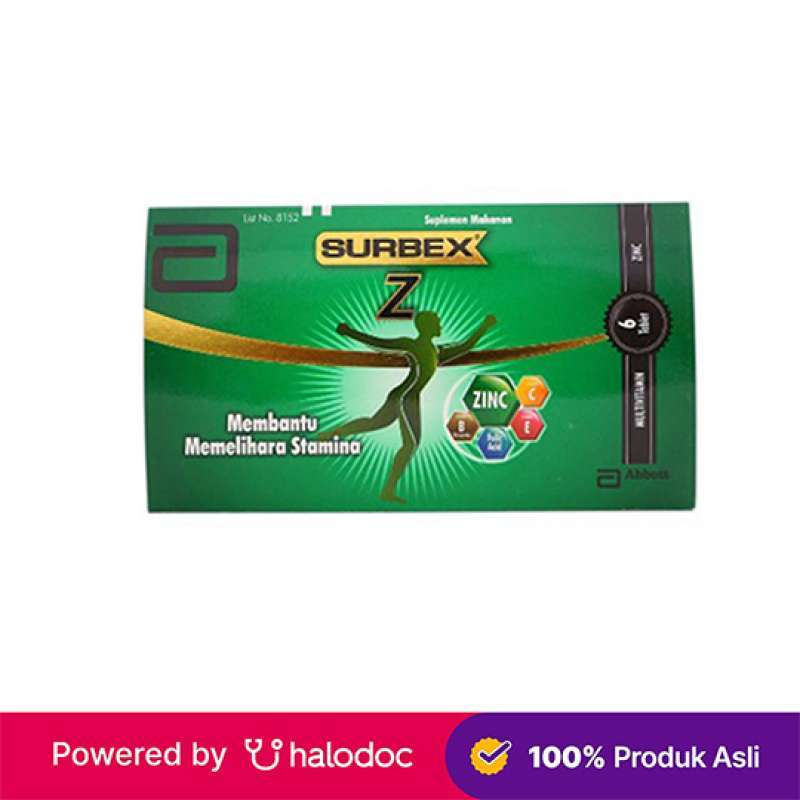 Jual Surbex-z 6 Tablet Di Seller Apotek Amerta Surabaya - Tambak Sumur ...