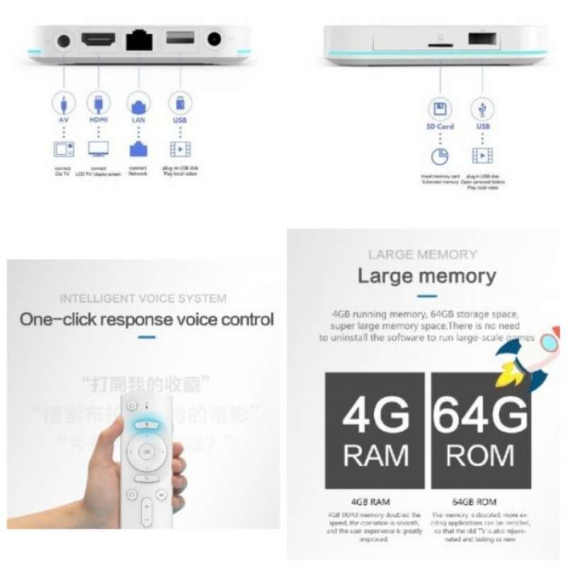 Jual Unblock Tech Ubox 9 Pro Max Ram 4gb Rom 64gb - Android 10.0 Tv Box ...