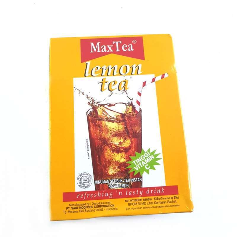Jual Max Tea Lemon Tea [ 5sachet/ Box ] Di Seller Dewisembako ...