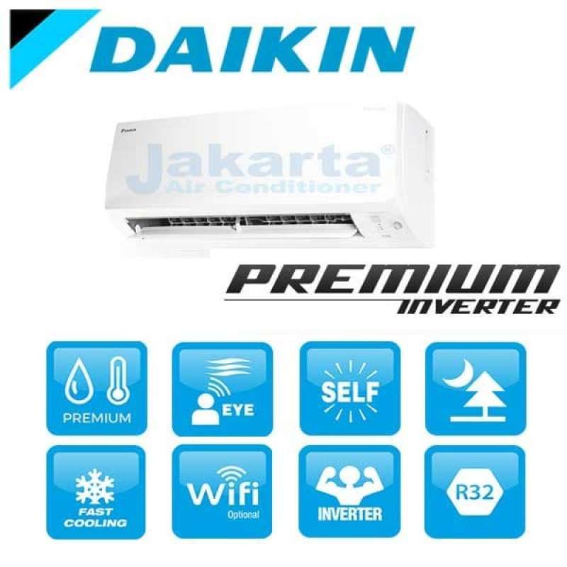 Promo AC DAIKIN PREMIUM INVERTER 1 PK - FTKM 25 Diskon 33% di Seller ...