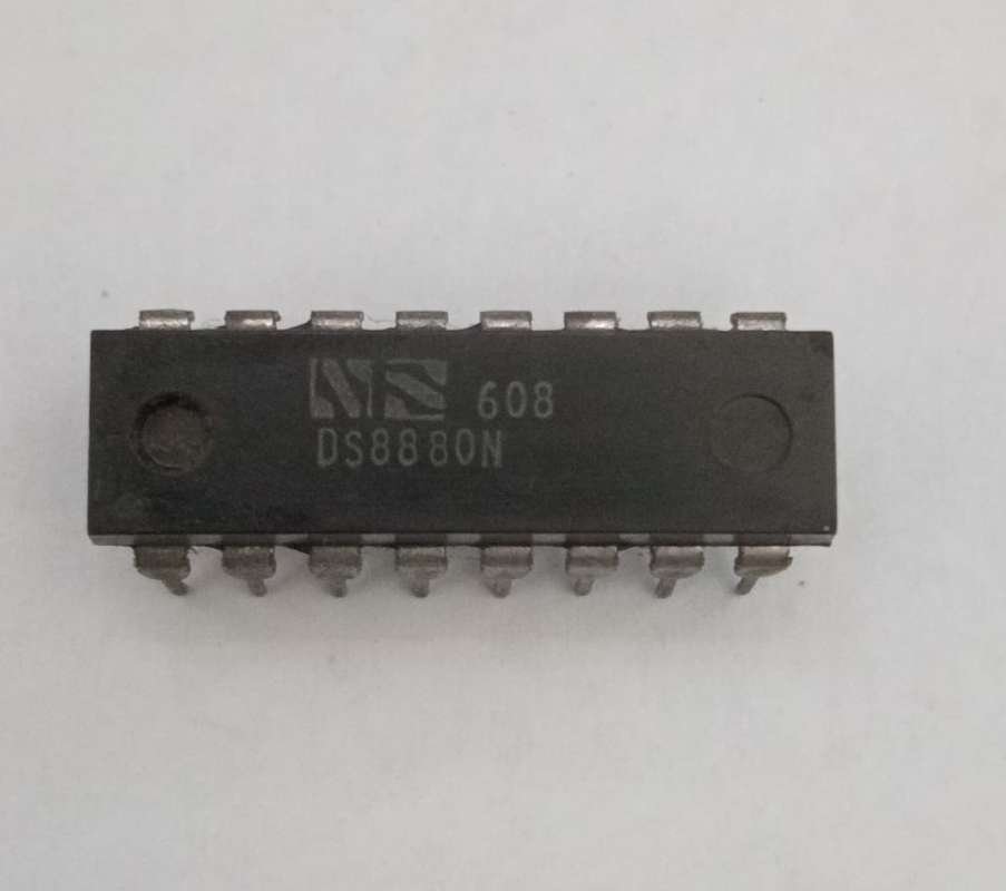 Jual Ic Ds8880n Ds8880 N High Voltage 7-segment Decoder / Driver Di ...