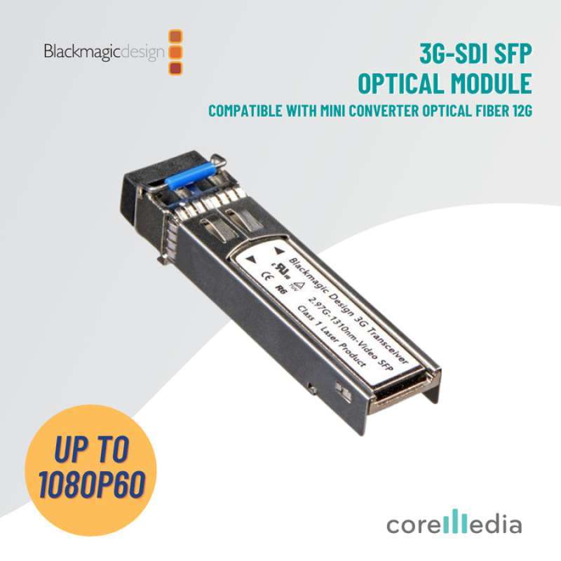 Promo Blackmagic Design 3G SFP LC SD/HD Transceiver Optical Fiber ...
