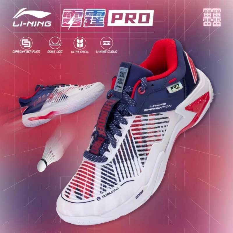 Promo New Limited Sepatu Badminton Lining Thunder Pro / Lt-01 Pro ...