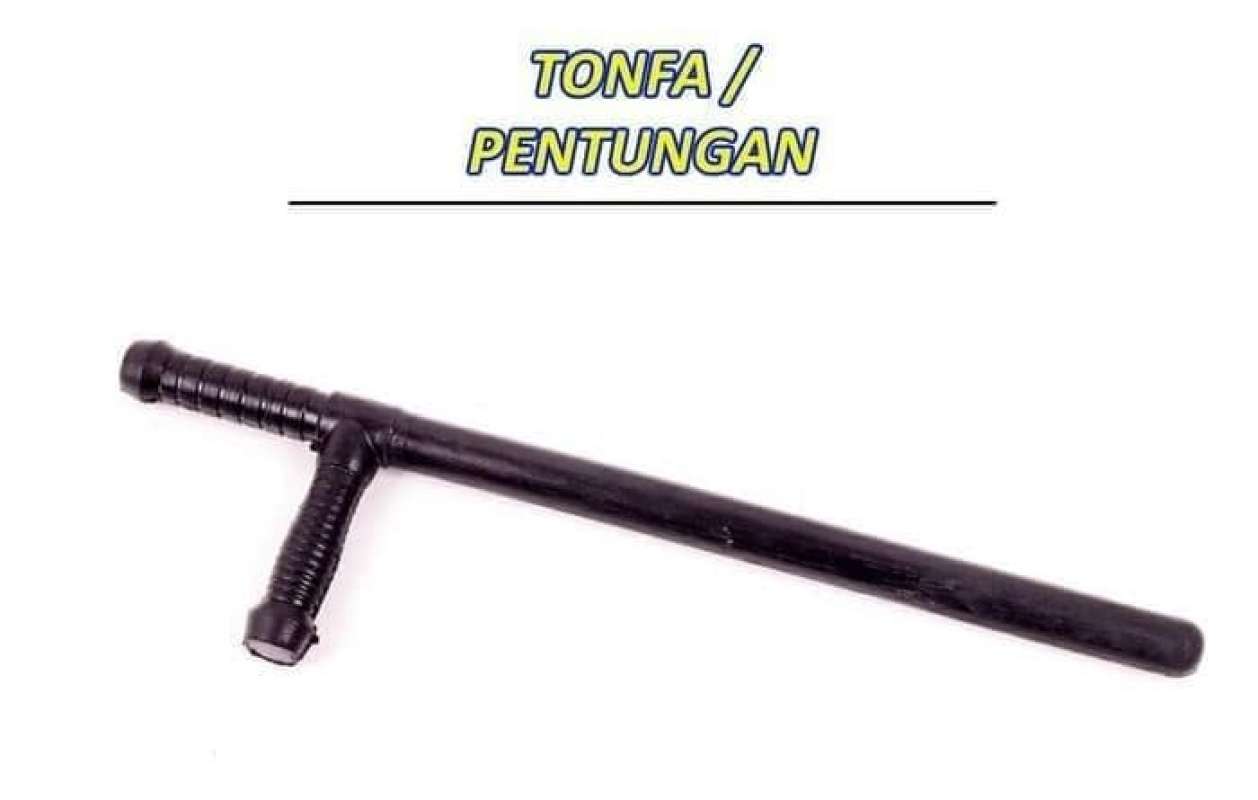 Jual Produkbaru Tonfa Tongkat Satpam Pentungan Hitam Baton Pentungan ...
