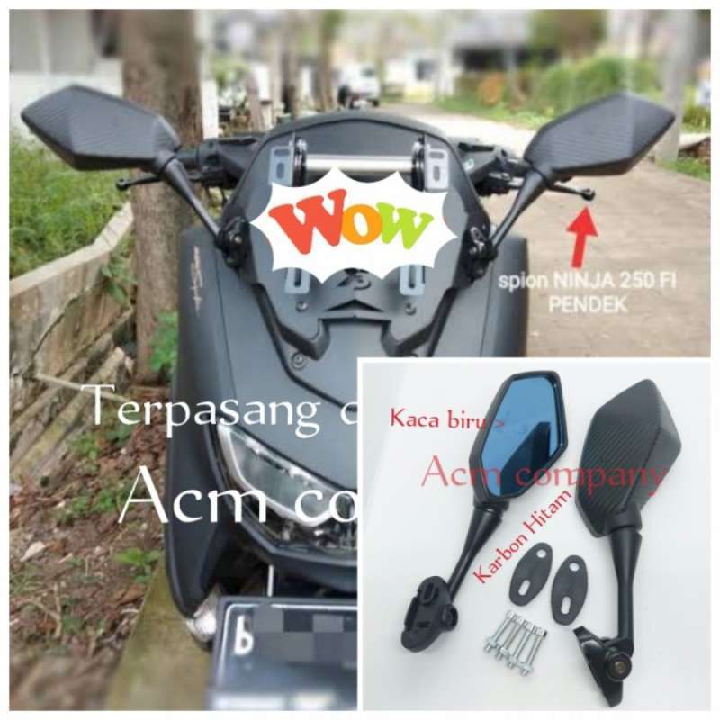 Jual SPION MODEL NINJA ZX BUAT YAMAHA NMAX NEW 2020 2021 - FORMESHOP di ...