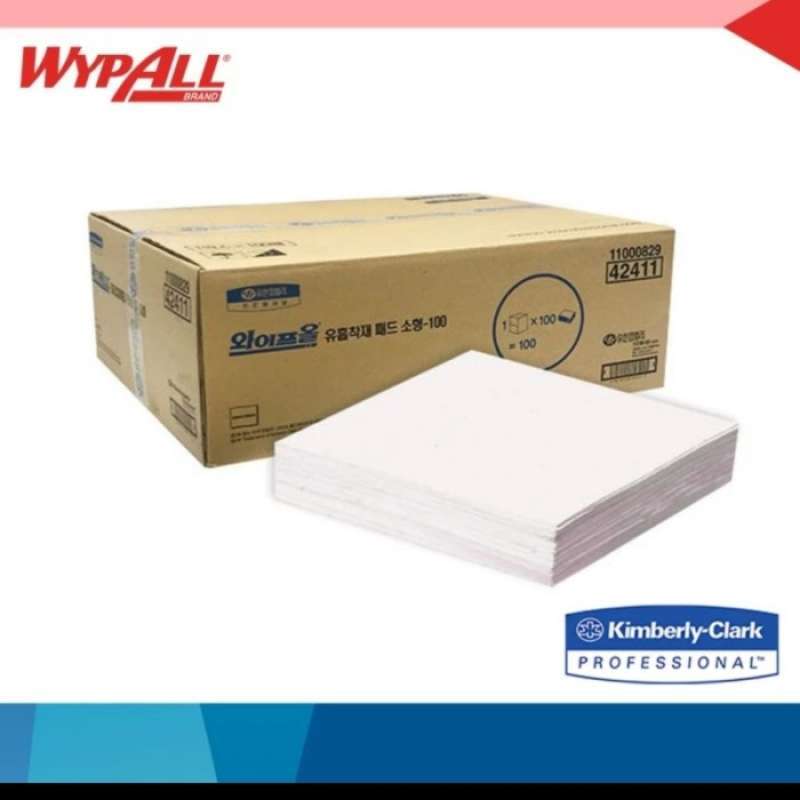 Promo Kimberly Clark Oil Sorbent Pad 42411 (penyerap Tumpahan Oli/minyak) Promo Diskon 8% Di ...
