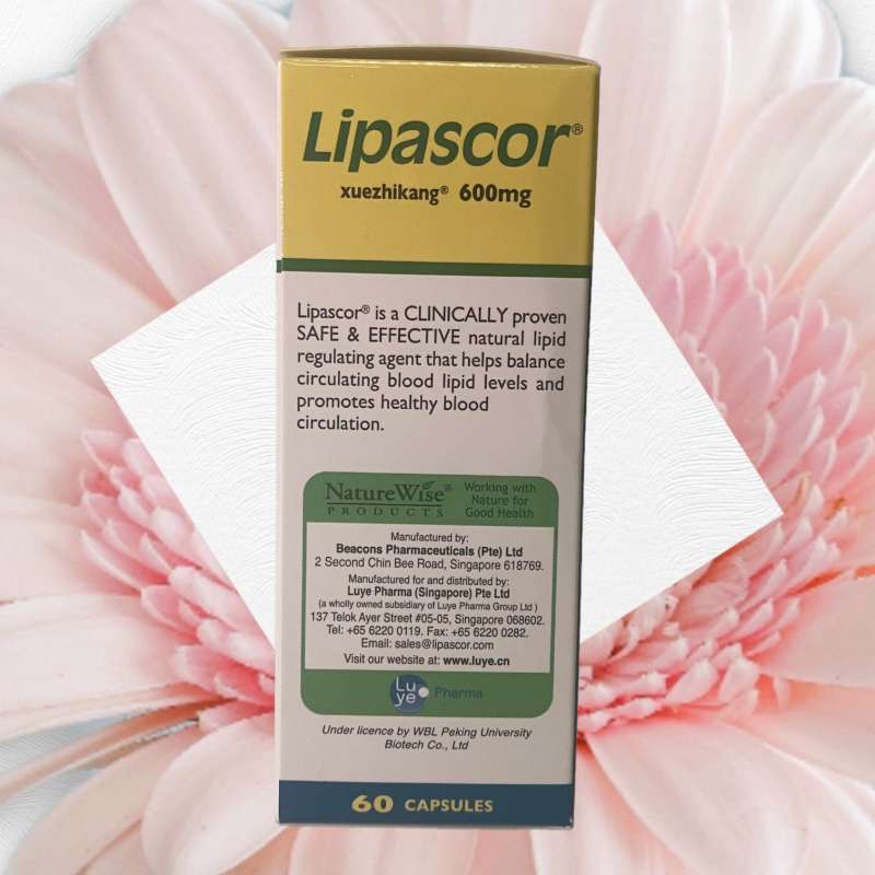 Jual Lipascor 600mg Natural Lipid Regulating Agent 100% Natural Di ...