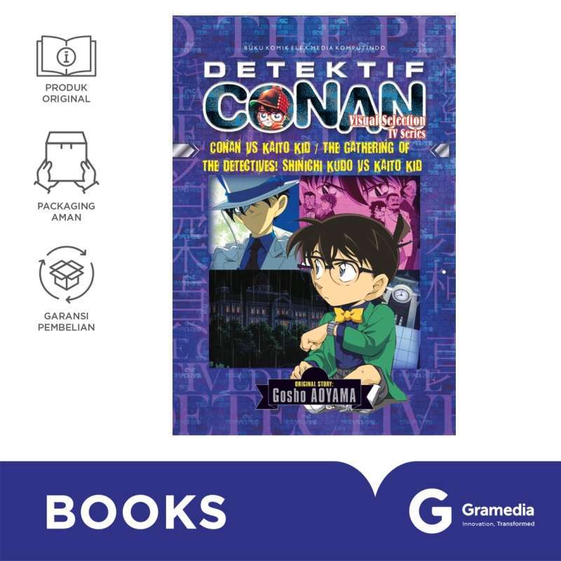 Jual Detektif Conan Conan Vs Kaito Kid - The Gathering Of The Detectives Shinichi Kudo Di Seller ...