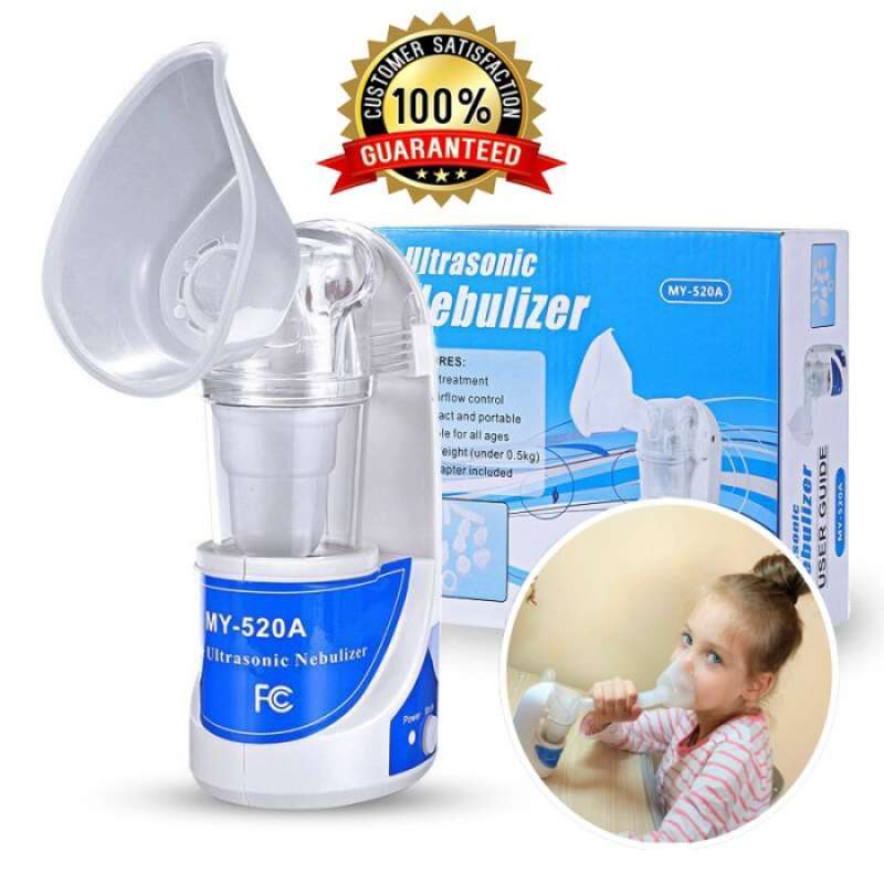 Promo Nebulizer Portable Ultrasonic Inhale Alat Bantu Pernapasan Asma ...