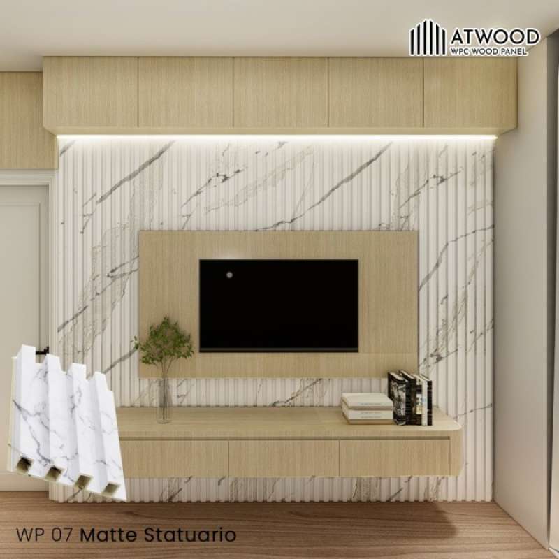 Promo Atwood Panel Wpc Dinding - Wall Panel Partisi Kayu Pvc - Wood ...