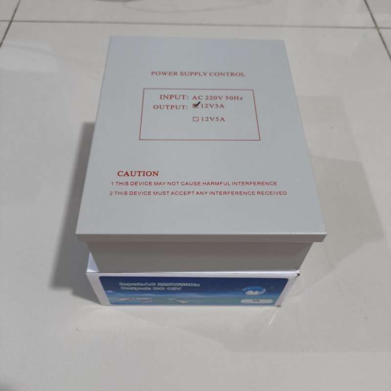 Promo PSU 3A / Box Power Supply 12V 3A Access Control 12V3A Acc 220V ...